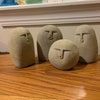 Funny Stone , Stone Face Figurine, Meme Funny Stone, Stone Carving Face ...