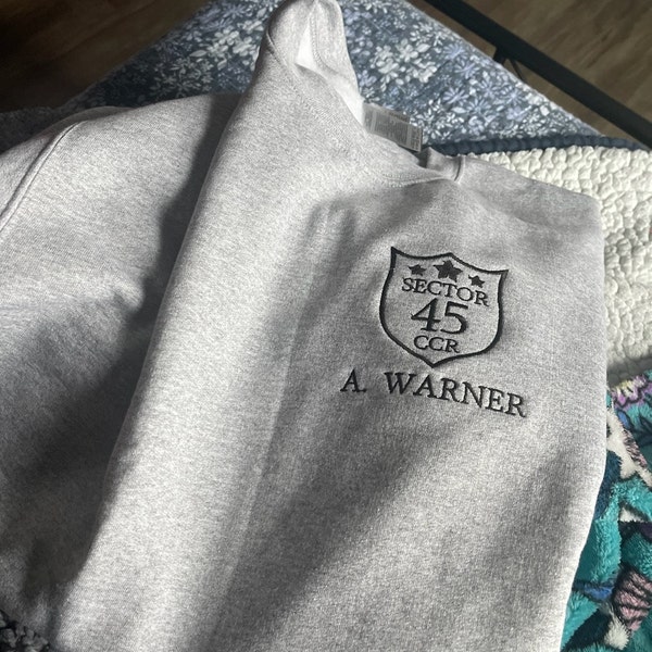 Aaron Warner Shatter Me 45 Sector CCR Uniform Crewneck/sweatshirt ...