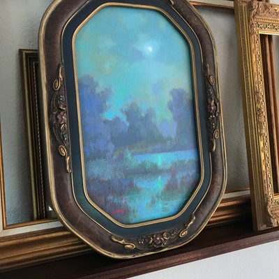 Ojai California Eucalyptus Impressionist Landscape - Etsy