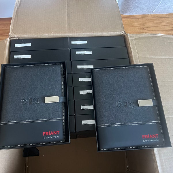 Personalized Smart Notebook, Wireless Charging Notebook Diary, Custom ...