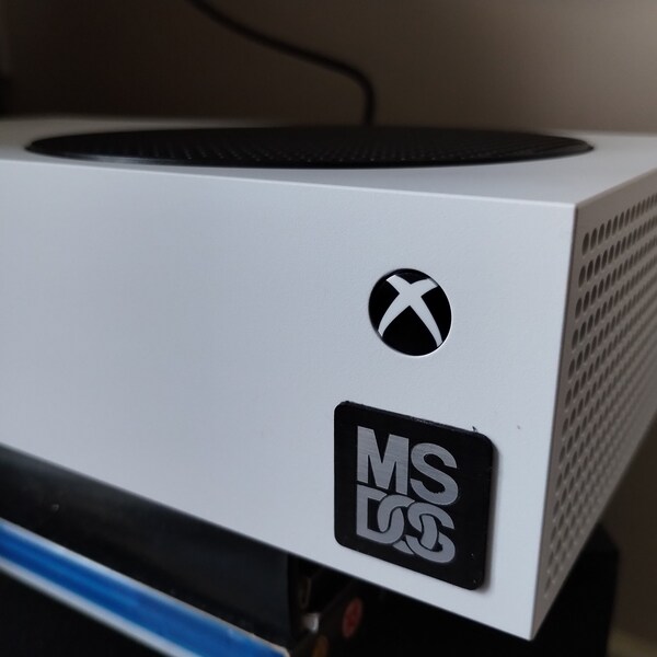 MS DOS - Sticker Case Badge Emblem Aufkleber Decal - Two Emblems - Etsy UK