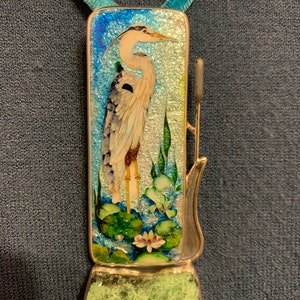 Unique Snow Leopard Brooch Pendant Exquisite Handcrafted Cloisonne ...
