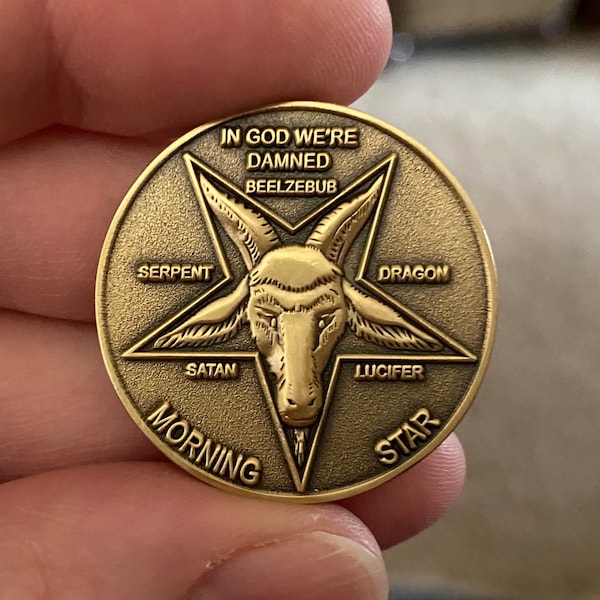 Best Seller: LUCIFER COIN, Morningstar TV Hit Series 1 1/4" , Highest ...
