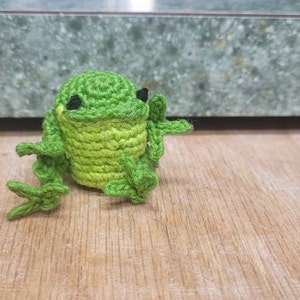 Crochet FROG Pattern Baby Frog Amigurumi: Make Your Own the Cutest ...