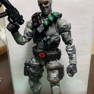 Unpainted Bearded Head With Backwards Hat GI Joe Classified | Etsy