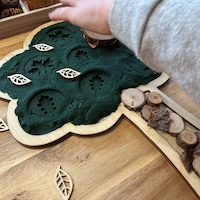 Bee Body Parts Puzzle for Kids. Montessori Classroom Toy. Wooden Bee ...