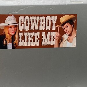 Cowboy Bumper Sticker & Car Magnet - Etsy