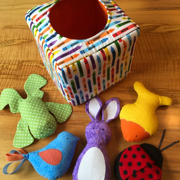Discovery Box - a Put and Take Toy - Sewing Pattern - Etsy