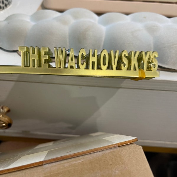 Personalized Acrylic Wedding Name Tags - Elegant Fall Wedding Decor ...