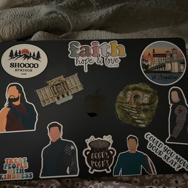 Winter Soldier/bucky Barnes Pt2 Inspired Sticker Pack - 7 Piece ...