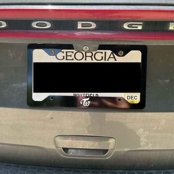 Odesza Logo License Plate Frame - Etsy