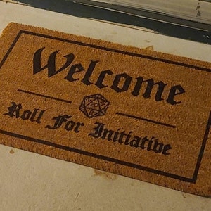 Custom Lord of the Rings Doormat Speak Friend and Enter | Etsy UK