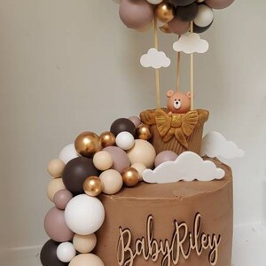 STORYTIME Air Balloon & Cloud Sign, Nursery, Reading Corner, Children's ...