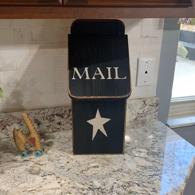 Rustic Mailbox / Farmhouse Mailbox / Primitive Mailbox / - Etsy Australia