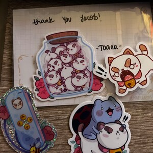 Chibi Velvet Moogle Moguri Amigurumi Doll Final Fantasy Character Fan ...