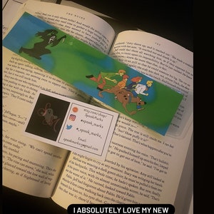 Scooby Doo Bookmark - Etsy