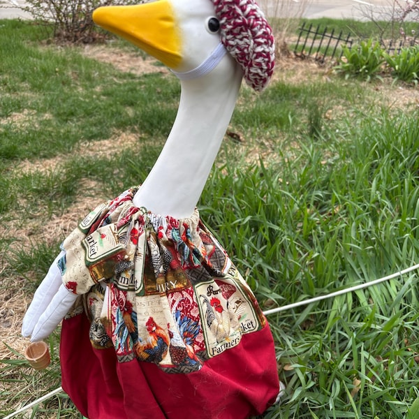 Best Dressed Goose Geese Clothes Outfit 25-27" LARGE Easter Dress and ...