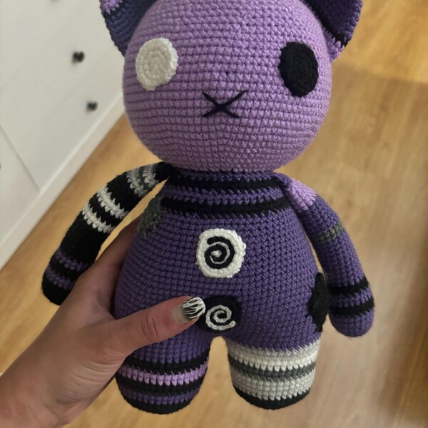 AMIGURUMI PATTERN Patchwork Dolls, Crochet Pattern Doll, Halloween Doll ...