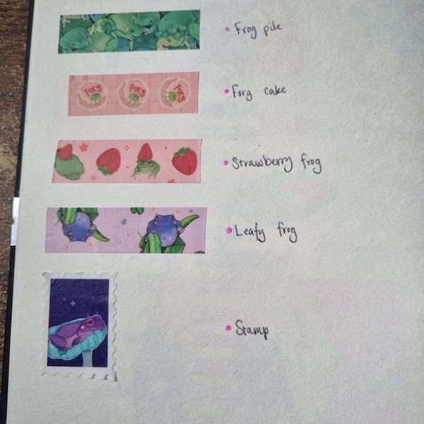 Frog Stack Big Frog Sticker Durable Sticker Laptop Sticker Vinyl Toad Sticker Deco Stickers Cute ...