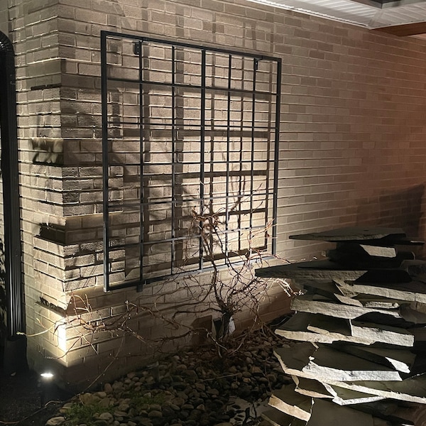 Large Multi Sizes, Classic Metal Garden Outdoor Trellis, Wall Mounted ...
