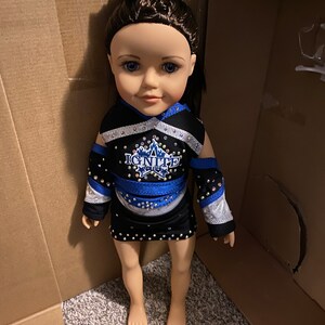JAS Cheer Uniform for American Girl Doll - Etsy