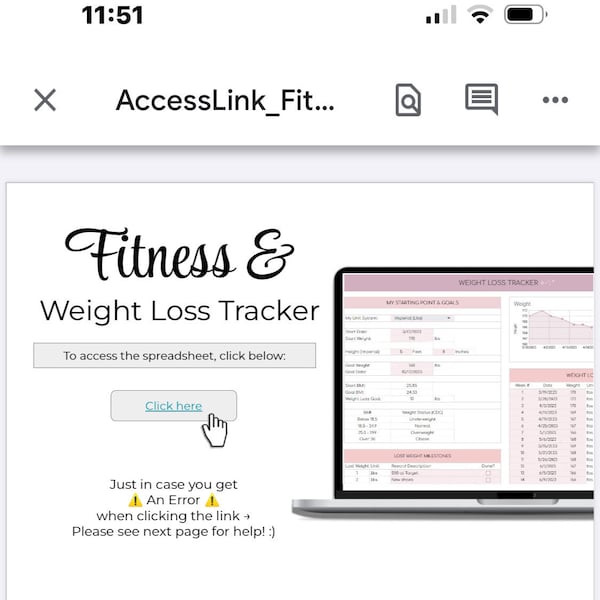 Weight Loss & Fitness Tracker | Google Sheets | Calorie Tracker | Meal ...