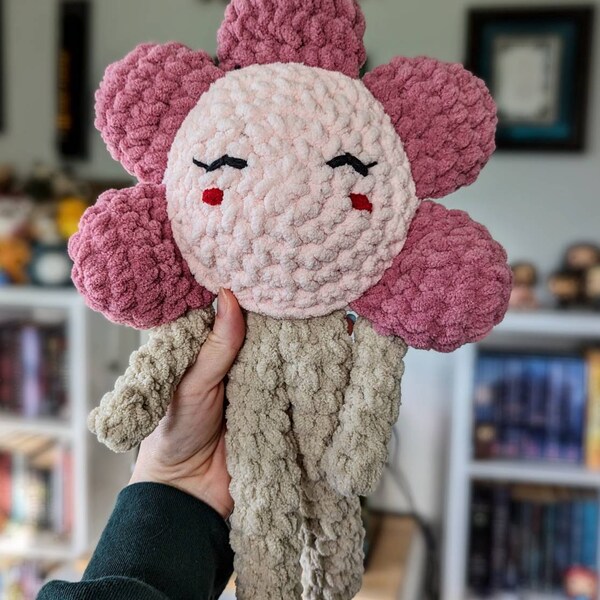 The ORIGINAL Groovy Flower Crochet Pattern / Low Sew Crochet Pattern ...