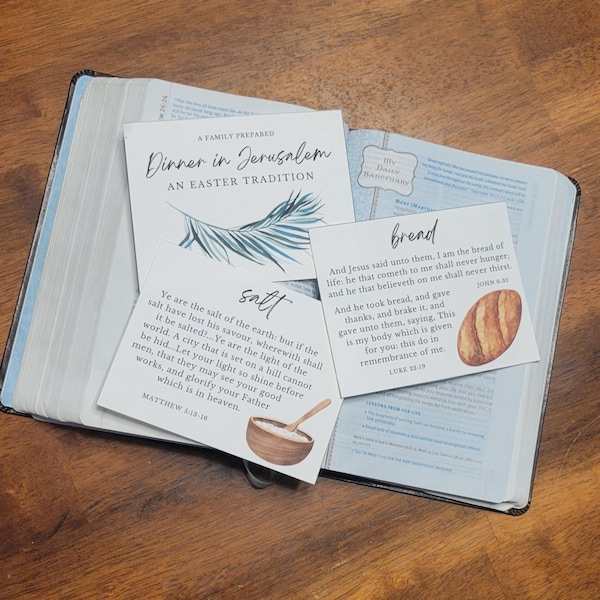 DIGITAL Easter Holy Week Jesus Christ-centered Dinner in Jerusalem Meal ...