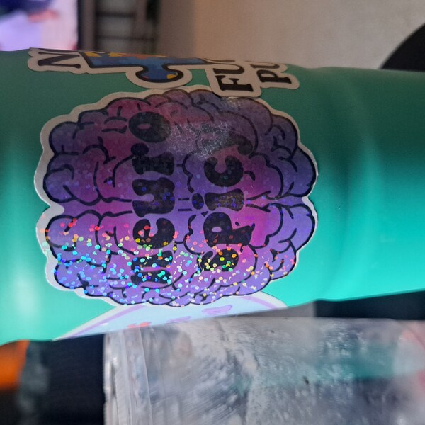 Adhd Sticker Neurodivergent Brain Neuro Spicy Cute Planner Journal ...