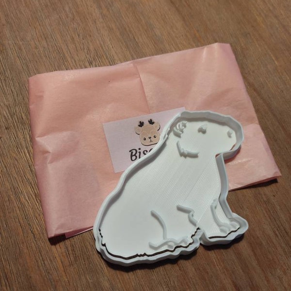 Capybara Cookie Cutter, Cute Capybara Gift, Funny Cookie Cutter, Pastry ...