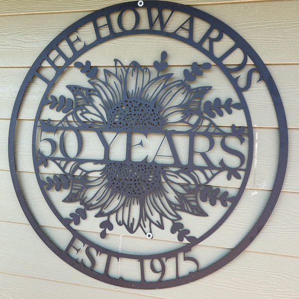 Custom Metal Family Crest Sign / Family Crest / Metal Family Crest ...