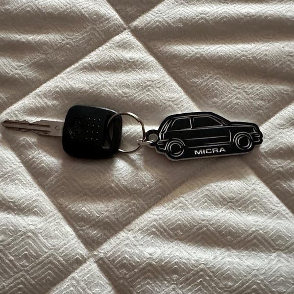 Renault Twingo Keyring Acrylic Lasercut Classic Retro French Car ...