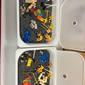 Honey Bee Sensory Kit Play Dough Sensory Bin Pollinator Toddler Gift ...