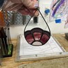 Sun Ray Drop Stained Glass Pattern, Stained Glass Patterns, Digital ...