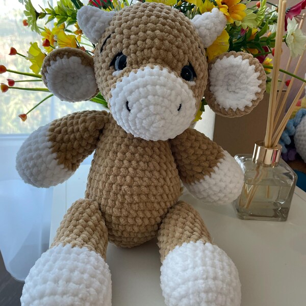 CROCHET PATTERN Colbie the Cow - Etsy