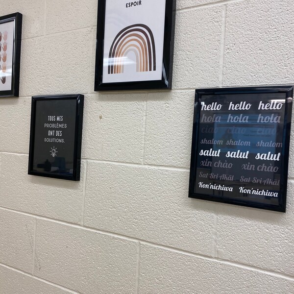 Diversity Rainbow, Inclusion Wall Art, Skin Tones Poster, Racial ...