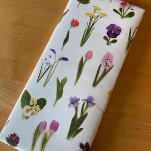 Sticky Notes in Botanical Designs Tulips, Ferns, Daffodils Botanical ...