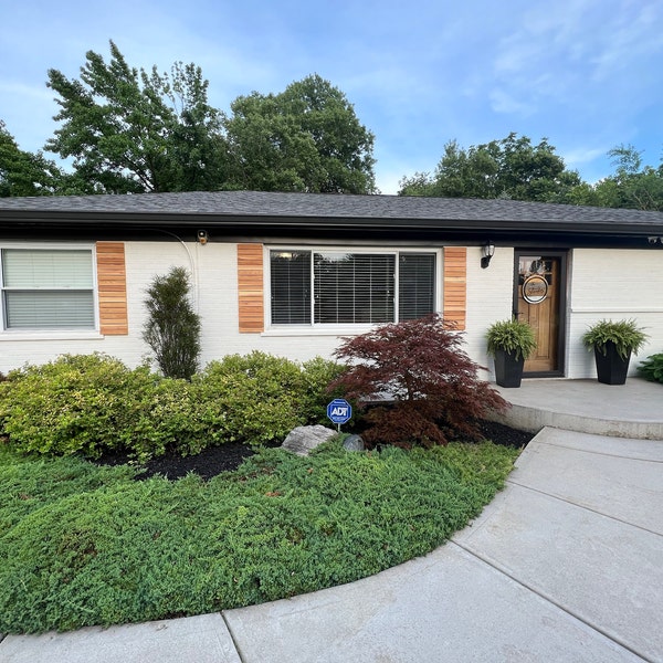 Modern House Shutters - 2” Slats - Etsy