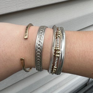 Hammered Sterling Silver Earrings Square - Etsy