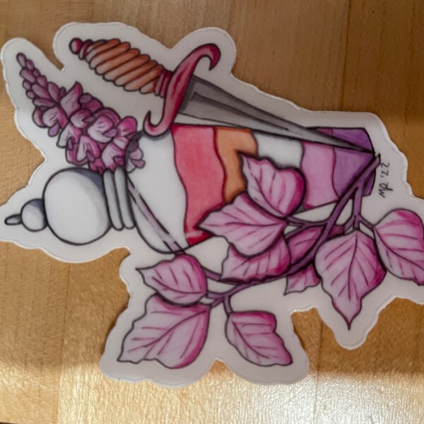 Cup of Equali-tea Die Cut Weatherproof Permanent Vinyl Sticker LGBTQ ...