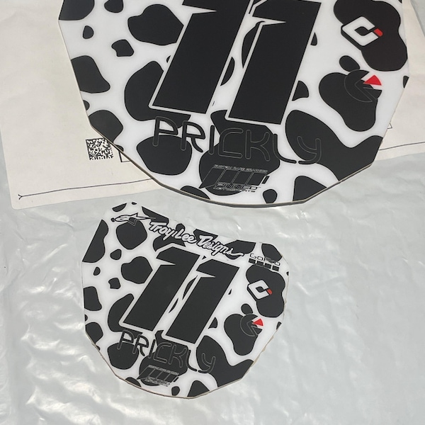 Custom ODI DH | E-bike Front Plate Graphics | Full Custom Number Plates ...