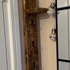 Key Holder With Shelf, Vertical Rustic Key Rack, Narrow & Slim Designed ...