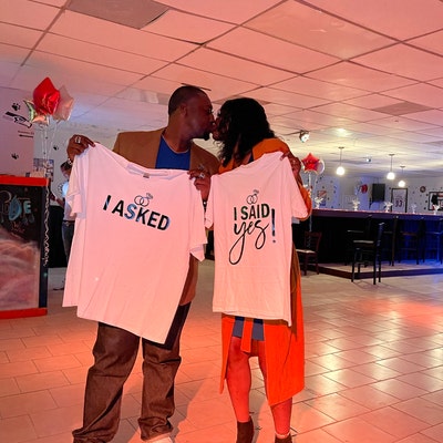 Set of 2 I Asked and I Said Yes SVG, Bride SVG, Bride Squad Svg, I Do ...