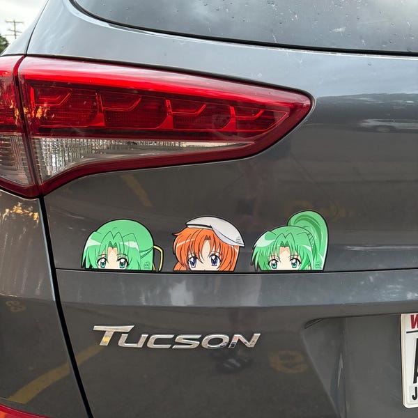 Miku Rabbit Hole Sticker |rabbit Hole Miku Peeker Sticker | Hatsune ...