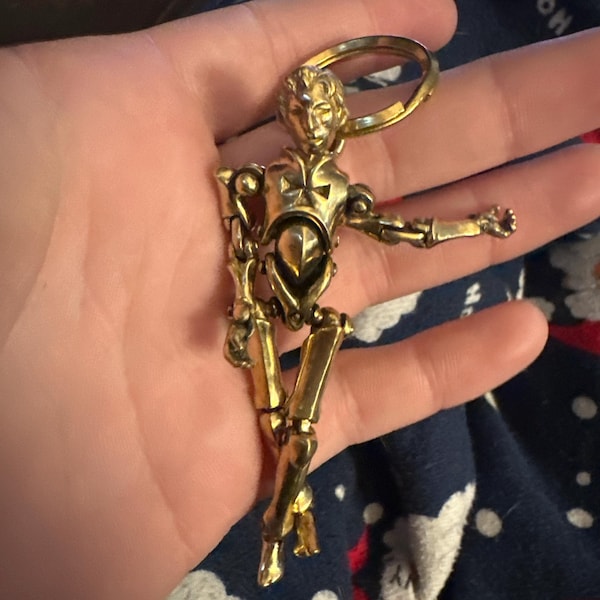 Movable Good Person Keyring Ver.1.5,movable Joints,keyholder,gift ...