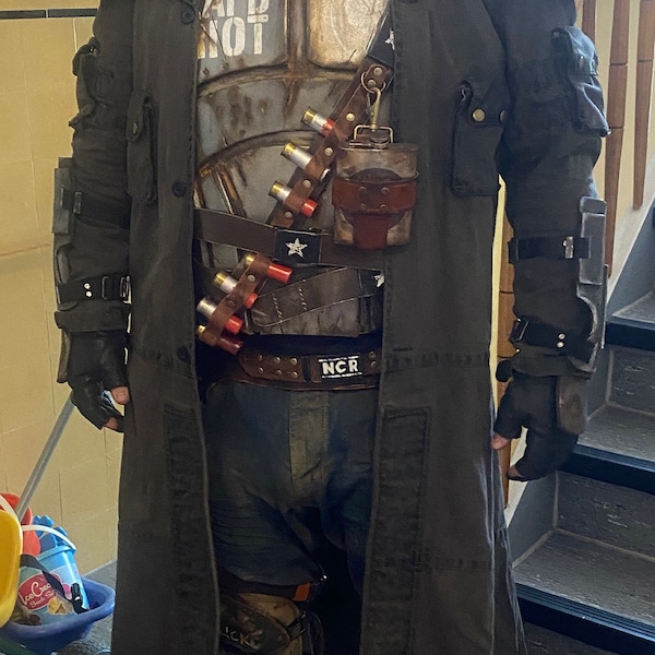NCR Elite Riot Gear Canvas Jacket/duster - Screen Accurate - Etsy