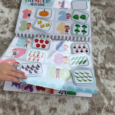 Counting Busy Book, Counting Activity, Preschool Math, Busy Binder ...