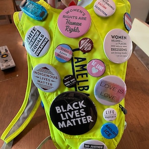 Women's Rights Are Human Rights 1.25 or 2.25 Pinback Pin Button Badge ...