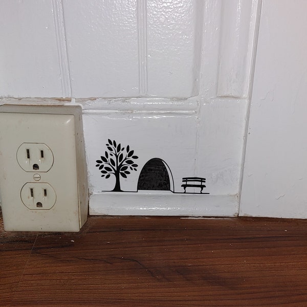 DIY Mouse House Vinyl Decal, Wall Decal, Laptop Decal, iPad Decal ...