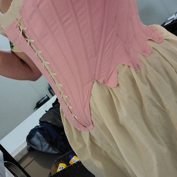 1780s Stays PDF Pattern - Size Pack A (XS-XXL) - Etsy